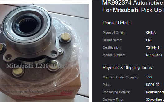 Pontiac Vibe 512404 42410-02160 Rear Wheel Hub Bearing Assembly Toyota ...